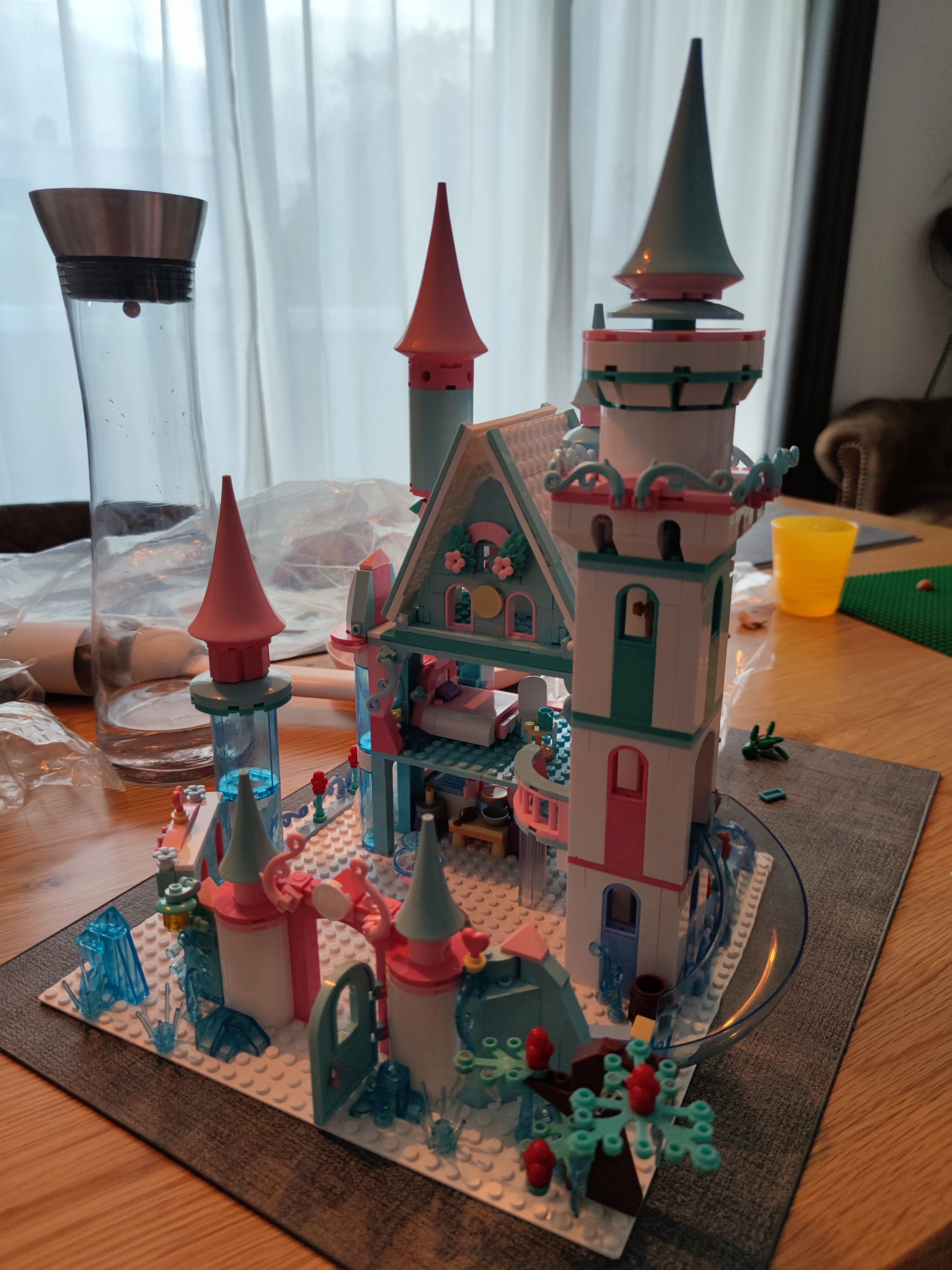Sluban ice castle / Eis Schloss fertig - derHeiko.com