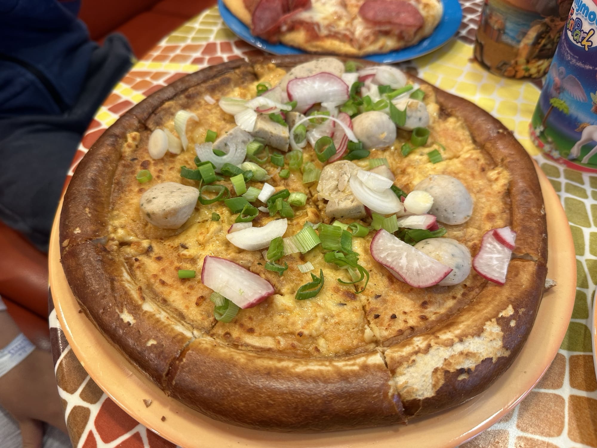 Brezel Pizza mit Weißwurst - derHeiko.com